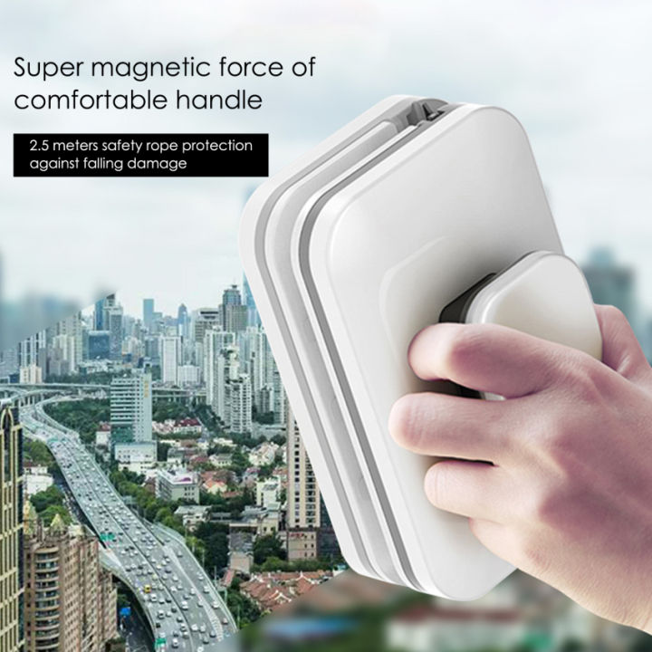 1PCS High-Rise Window Wiper Double Sided Cleaner Brush For Washing ...