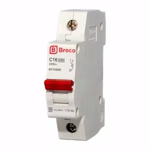 MCB BROCO C16 MCB SAKLAR LISTRIK BROCO C16 AMPERE 1 PHASE MCB LISTRIK ...