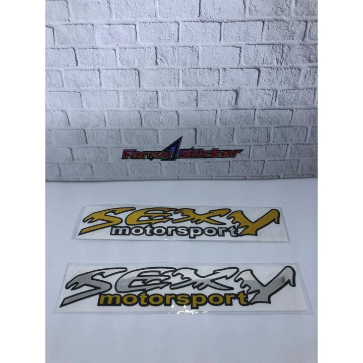 Stiker Sticker Sexy Motorsport 15cm Lazada Indonesia