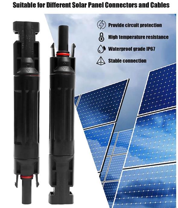 10x38mm Waterproof Ip67 10A 15A 20A 30A 1000V DC PV Solar Inline Fuse ...