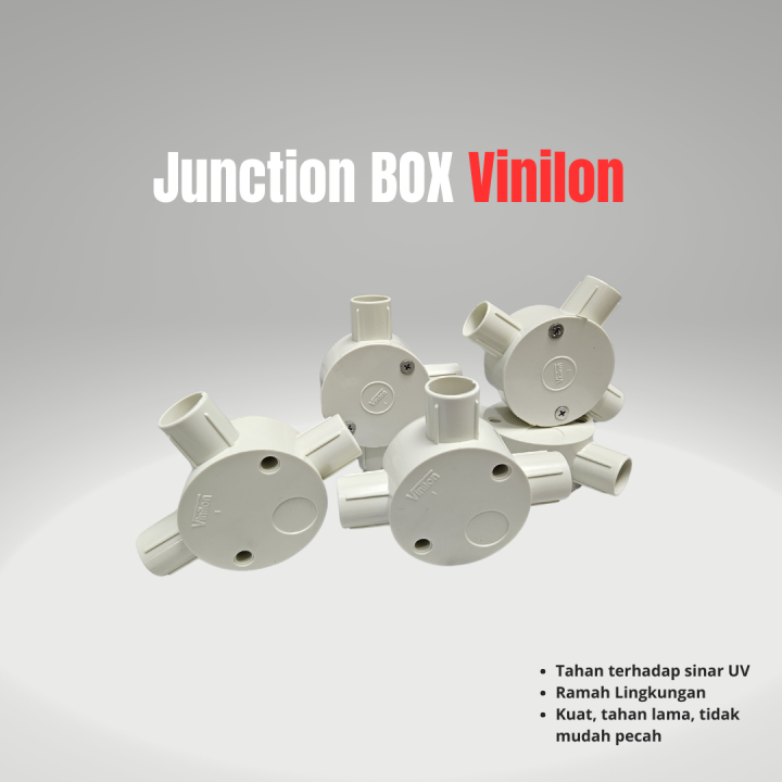Box Sambungan Kabel/T Dus Sambungan Kabel/ Junction Box Vinilon ...