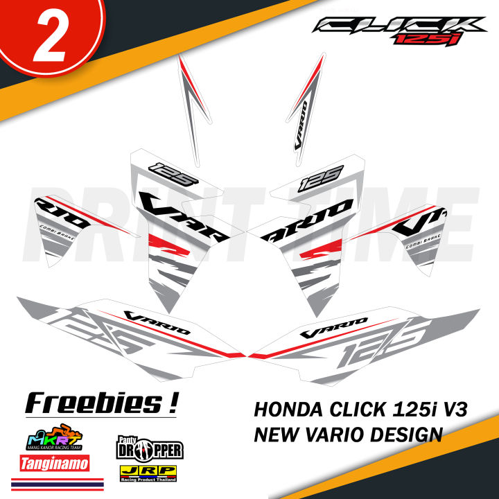 HONDA CLICK 125 v3/v4 NEW VARIO DECALS 2024 | Lazada PH