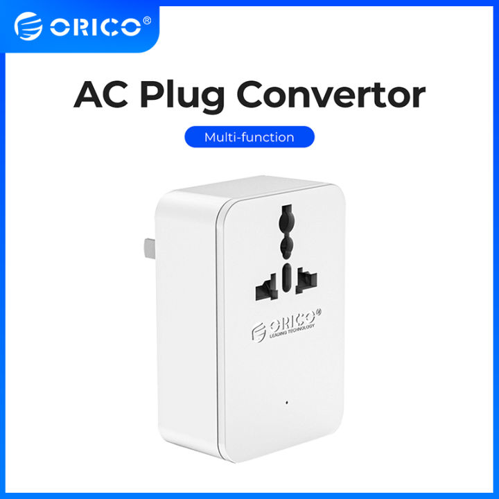 Orico Bộ Chuyển Đổi Đa Năng Ổ Cắm Ac Bộ Chuyển Đổi Phích Cắm Điện Với 4 Cổng Sạc Usb Cho Bộ