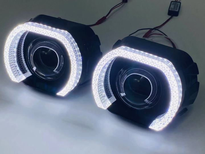 3 นิ้ว 5D Crystal bi LED BMW style-U | Lazada.co.th