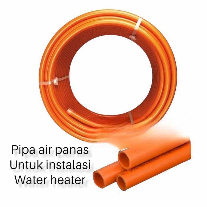 pipa air panas water heater / pipa orange ukuran 1/2" jual per meter ...