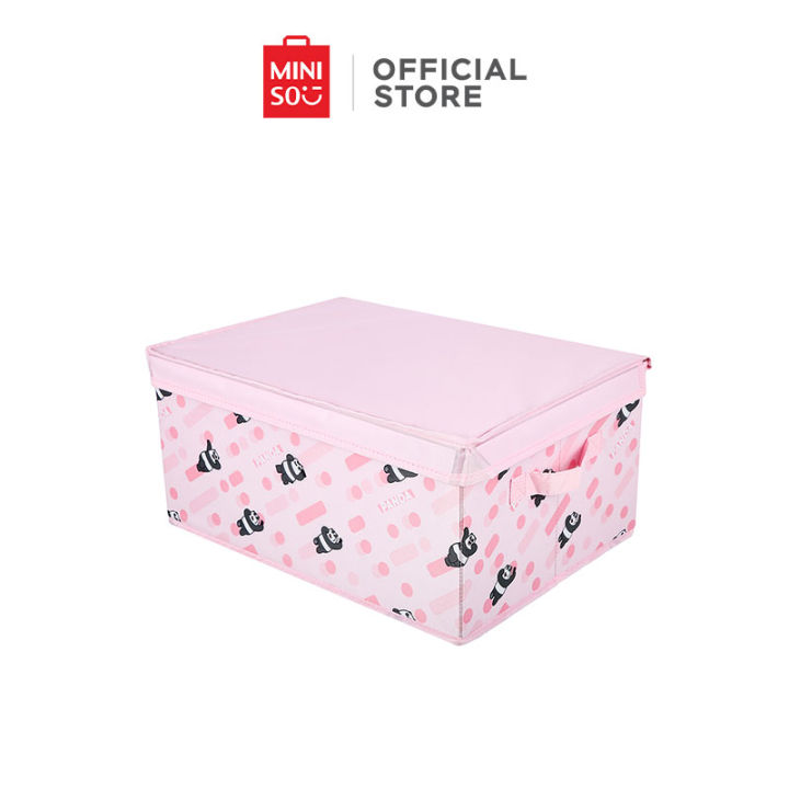 MINISO WBB Organizer Box with Lid Large Panda | Lazada PH