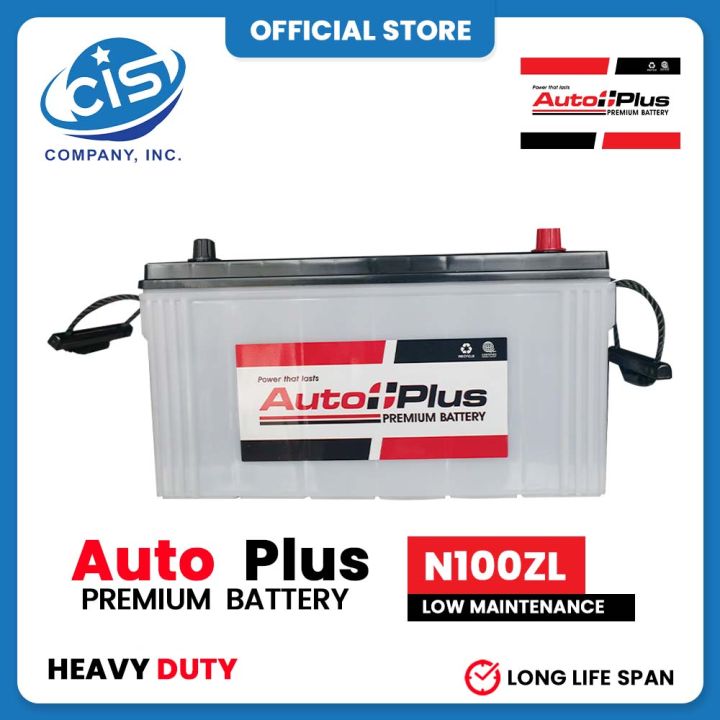 Auto Plus Premium Battery N100ZL | Lazada PH