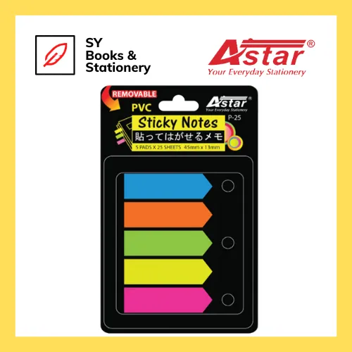 ASTAR Color Sticky Notes / Sticky Note Memo Pad Lable / Sticker ...