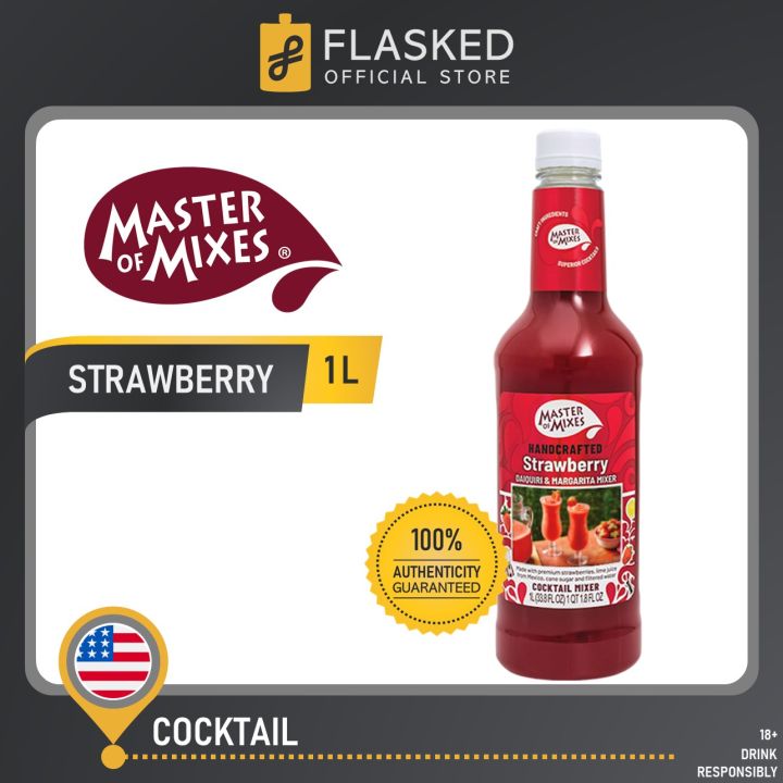 Master of Mixes Strawberry Daiquiri and Margarita Mixer 1L | Lazada PH