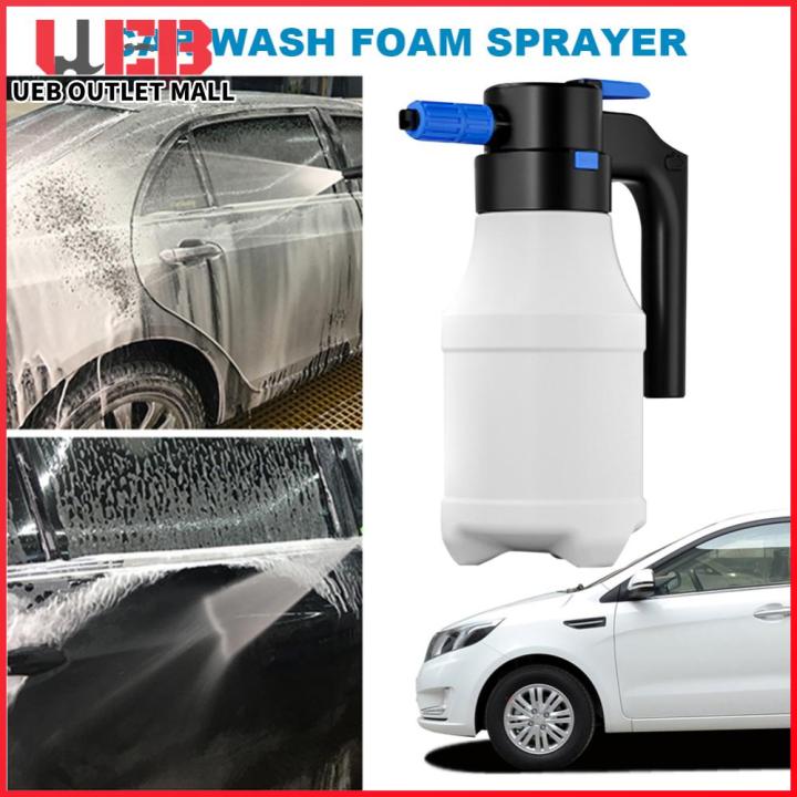 UEB 1.5L Electric Foam Sprayer with 2300mAh Battery for Quick and Easy ...