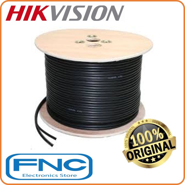 HIKVISION DS-1LC1SCA2C-200B CCTV RG59 Coaxial Cable With Power Cable ...