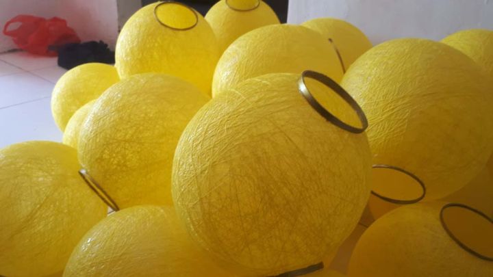 Lampion Benang gantung ukuran 20 Cm | Lazada Indonesia