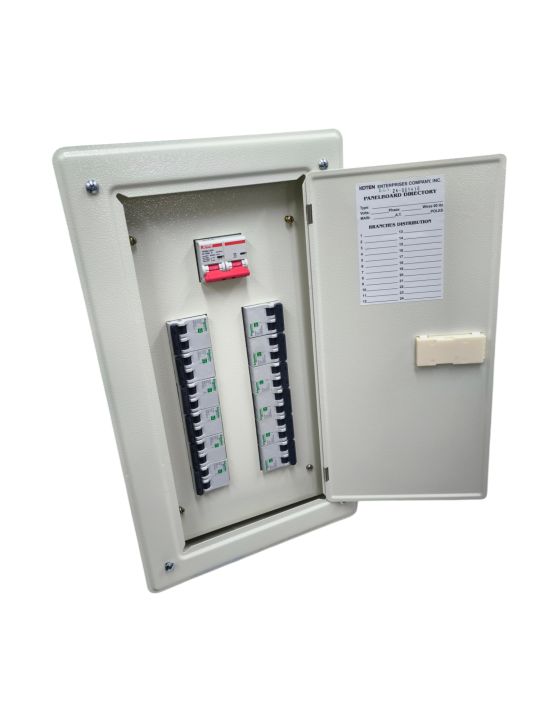 Panel Board 125A 100A 80A Main 2 Pole with 12 Branches Miniature Circuit Breaker Metal 2 Pole ...