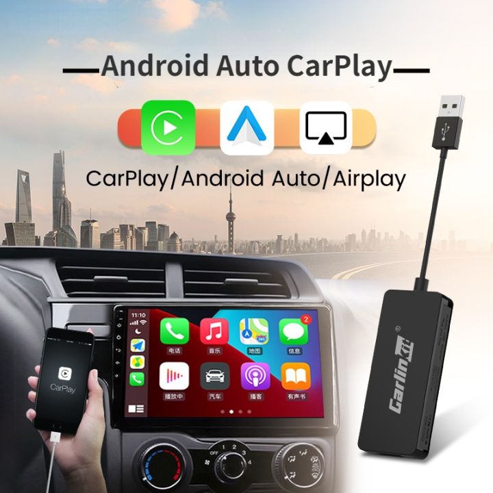 Module CarPlay Android Auto Phone Connected To USB Android Car Machine ...