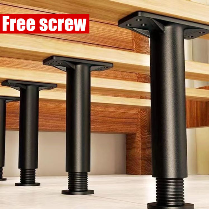 Adjustable Bed Beam Support Foot T-Shaped Retractable Bearing Bracket ...