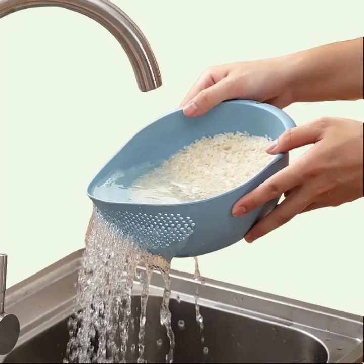 WADAH CUCI BERAS / BASKOM PENCUCI BERAS SAYUR BUAH TEMPAT CUCI BERAS ...