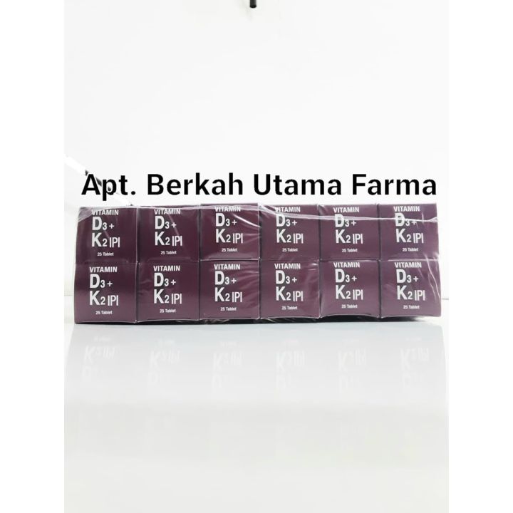 IPI Vitamin D3+K2 Isi 25 Tablet | Lazada Indonesia