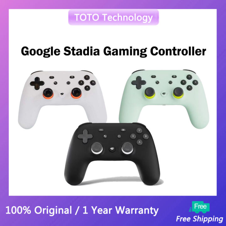 【Ready Stock】Google Stadia Bluetooth Gaming Controller-ControllerOnly ...