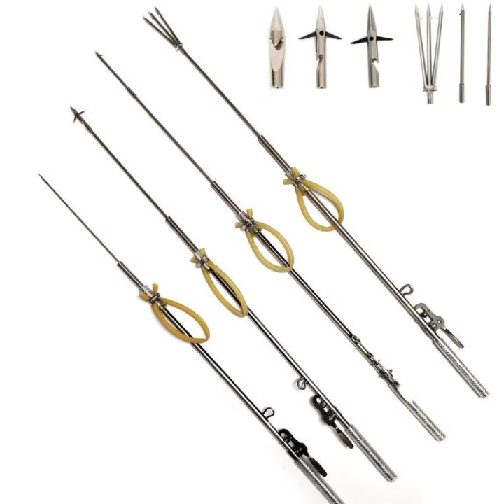 underwater Diving Spearfishing Stainless Speargun Telescopic Set ...