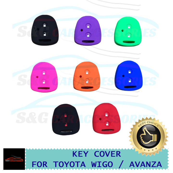 SG Toyota Wigo / Toyota Avanza Toyota Raize E Silicone Car Key Remote ...