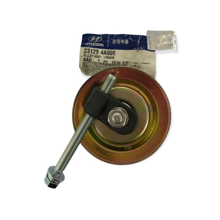[ORIGINAL] 231294A000 PULLEY TENSIONER HYUNDAI STAREX 1997-2001 / 23129 ...