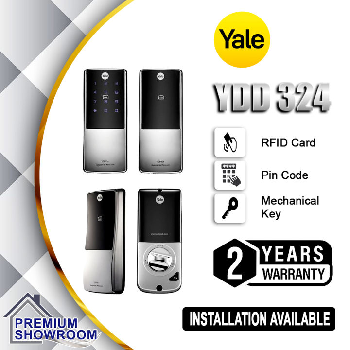 (FREE INSTALLATION) Yale YDD 324 Smart Digital Door Deadbolt Lock | Lazada
