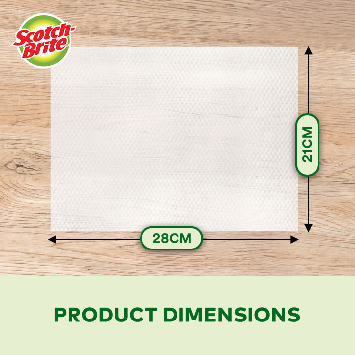 3M™ Scotch-Brite® Easy Sweeper Plus+ Wet Refill 8 sheets/pack - Mop ...