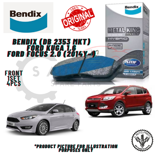 FORD KUGA 1.6 / FORD FOCUS 2.0 (2014Y~) FRONT BENDIX METAL KING ...