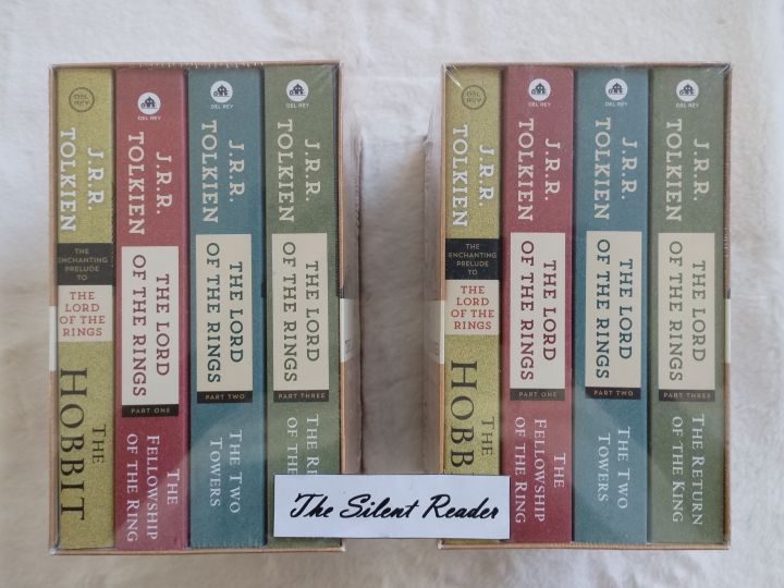 The Hobbit and The Lord of the Rings 4-Book Boxed Set by J.R.R. Tolkien ...