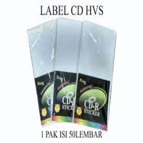 CD / DVD Label Sticker HVS Isi 50 Lembar | Lazada Indonesia