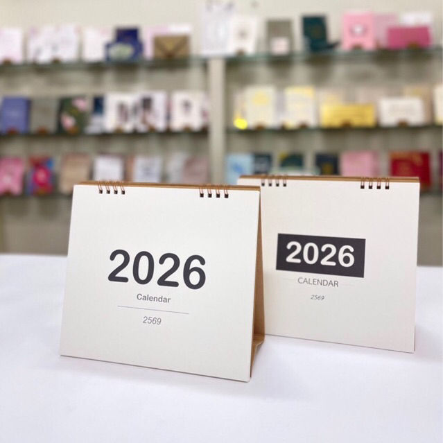 ปฏิทินตั้งโต๊ะ ปี2569 Calendar 2026 | Lazada.co.th