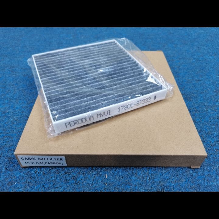 CABIN AIR FILTER PERODUA MYVI OLD MODEL 2005-2011 (CARBON) | Lazada