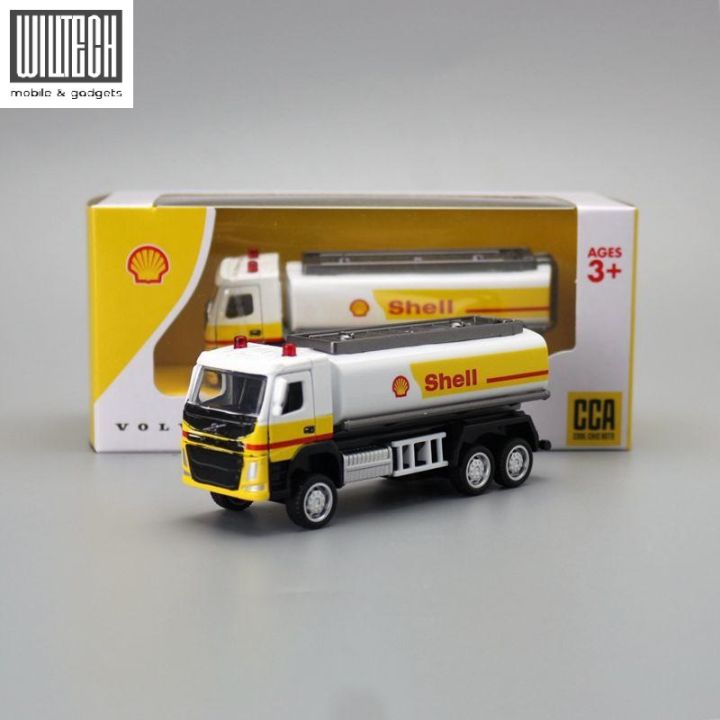 SHELL 1:72 Scale Diecast Metal Tank Truck Model Shell Oil Tanker ...