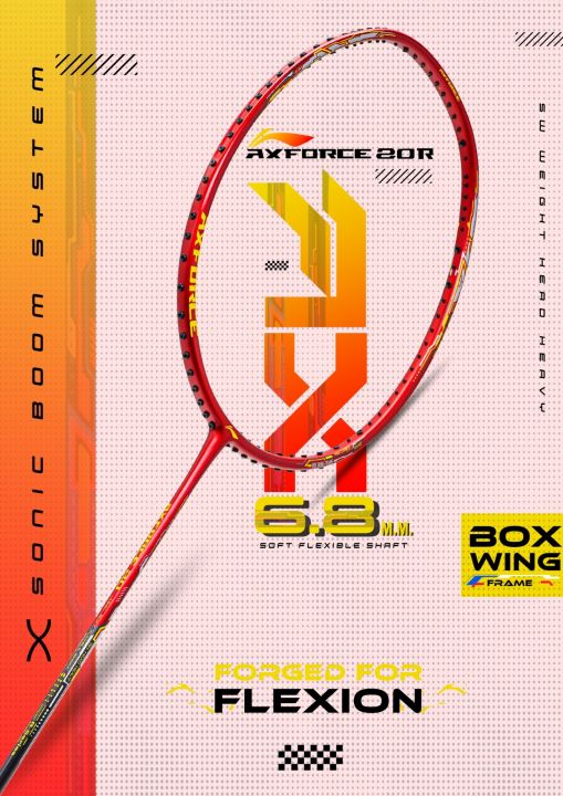 ไม้แบดมินตัน LI NING BADMINTON RACKET : AXFORCE 20 R Serie - AYPT071-1 ...
