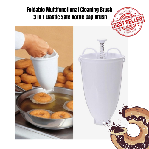 Manual Waffle Dispenser Plastic LightweightMachine Deep Fry Donut Mold ...