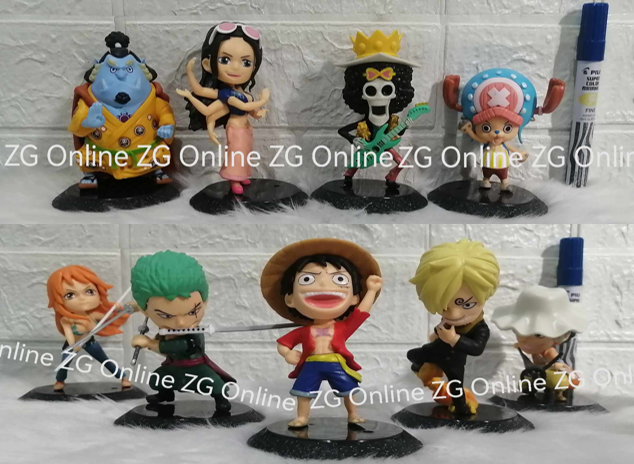 One Piece Chibi Collection Action Figure, Cake Topper & Decoration ...