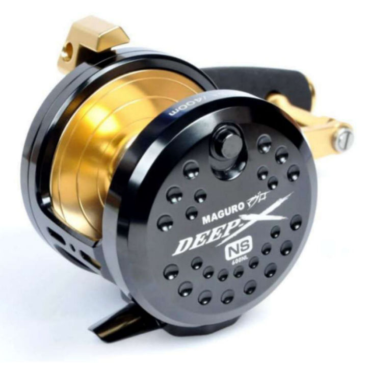 Reel Overhead Maguro Deep X NS 2021 600N (Handle Kanan) & 600NL (Handle ...