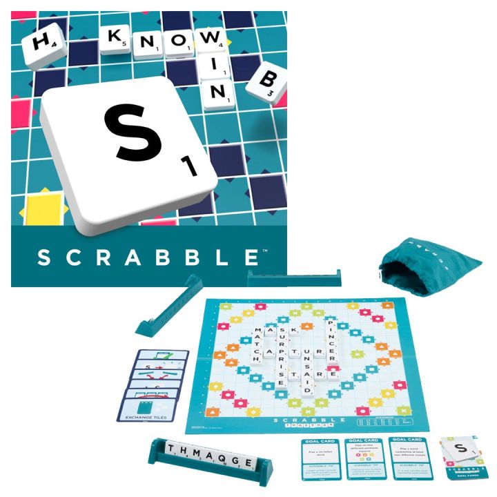 Mattel Scrabble Core Refresh Board Games for Kids and Family | Lazada PH