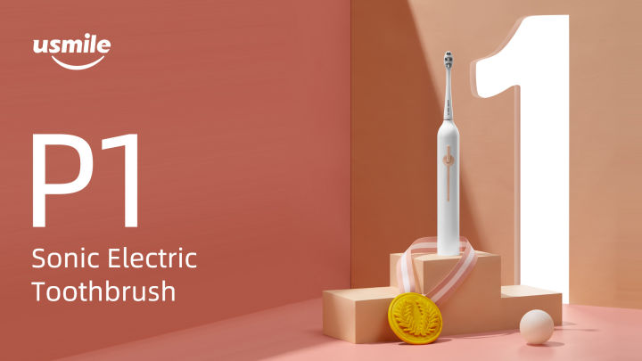 usmile P1 Sonic Electric Toothbrush Entry Level For Beginners | Lazada Singapore