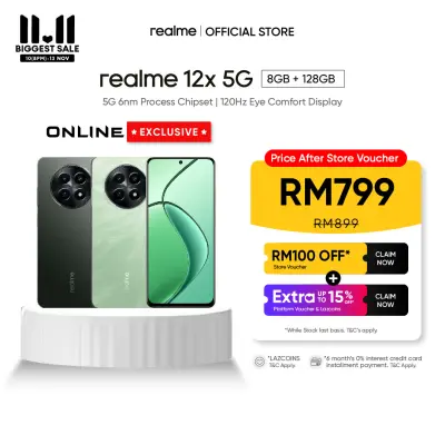 Realme 12x Price in Malaysia & Specs - RM789 | TechNave