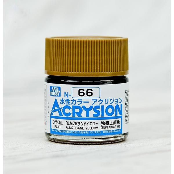 Mr.Hobby Mr.Acrysion Color N-66 RLM79 SAND YELLOW 4973028112825 ...