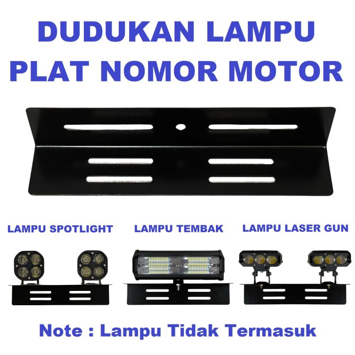 Dudukan Bracket Lampu LED Tembak Tatakan Braket Besi Breket Tanduk ...