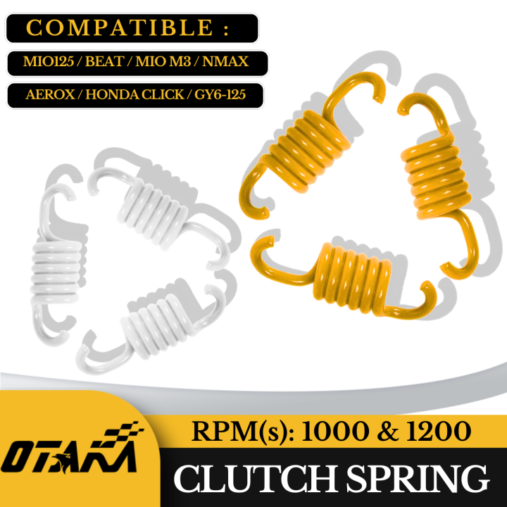 OTAKA Clutch Spring Japan's Quality for MIO125/BEAT/MIO m3/NMAX/AEROX ...