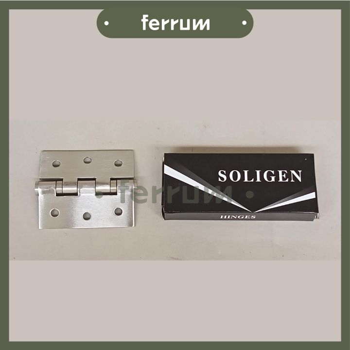[ FERRUM ] Engsel Pintu Engsel Jendela Stainless Steel Soligen Tebal ...