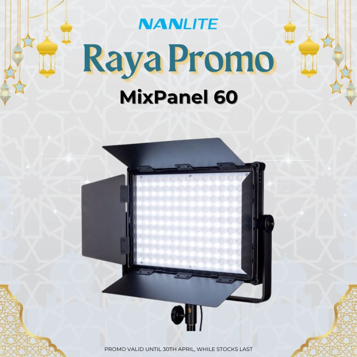 NANLITE MixPanel 60 RGBWW LED Panel Light | Lazada