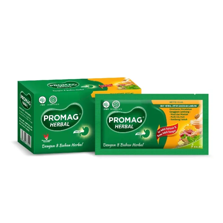 Promag Gazero Herbal Sachet 6x15ml [Box] | Lazada Indonesia