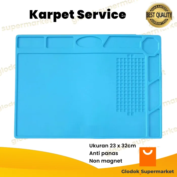 Karpet Alas Service HP Anti Panas Tatakan Servis Non Magnet | Lazada ...