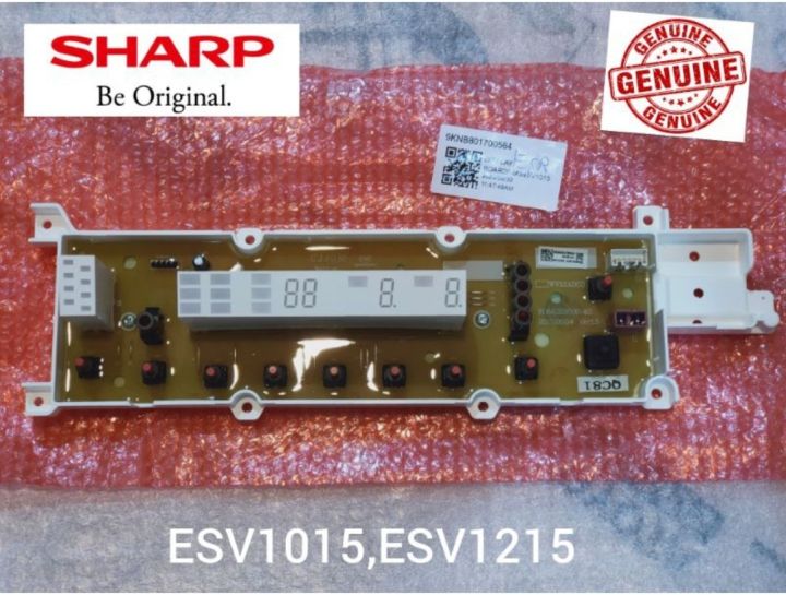 SHARP WASHING MACHINE DISPLAY PCB BOARD(CONTROL PANEL) | Lazada