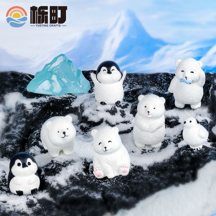Miniature Beruang Teddy Animal Figure For Aquascape dan Kue Dekorasi ...