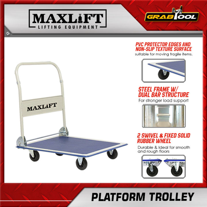 Maxlift Flatform Trolley Series LT-150 | Lazada PH